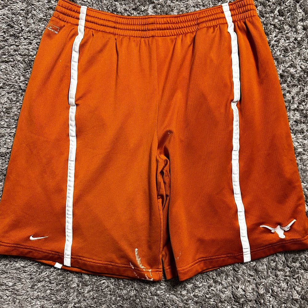 2000s Nike Texas Longhorns Athletic Shorts - Gem